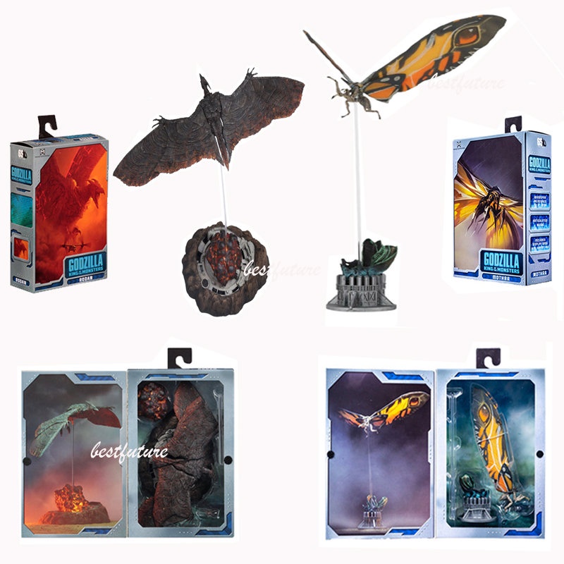 NECA Godzilla King of The Monsters Mothra Rodan Action Figure Model ...