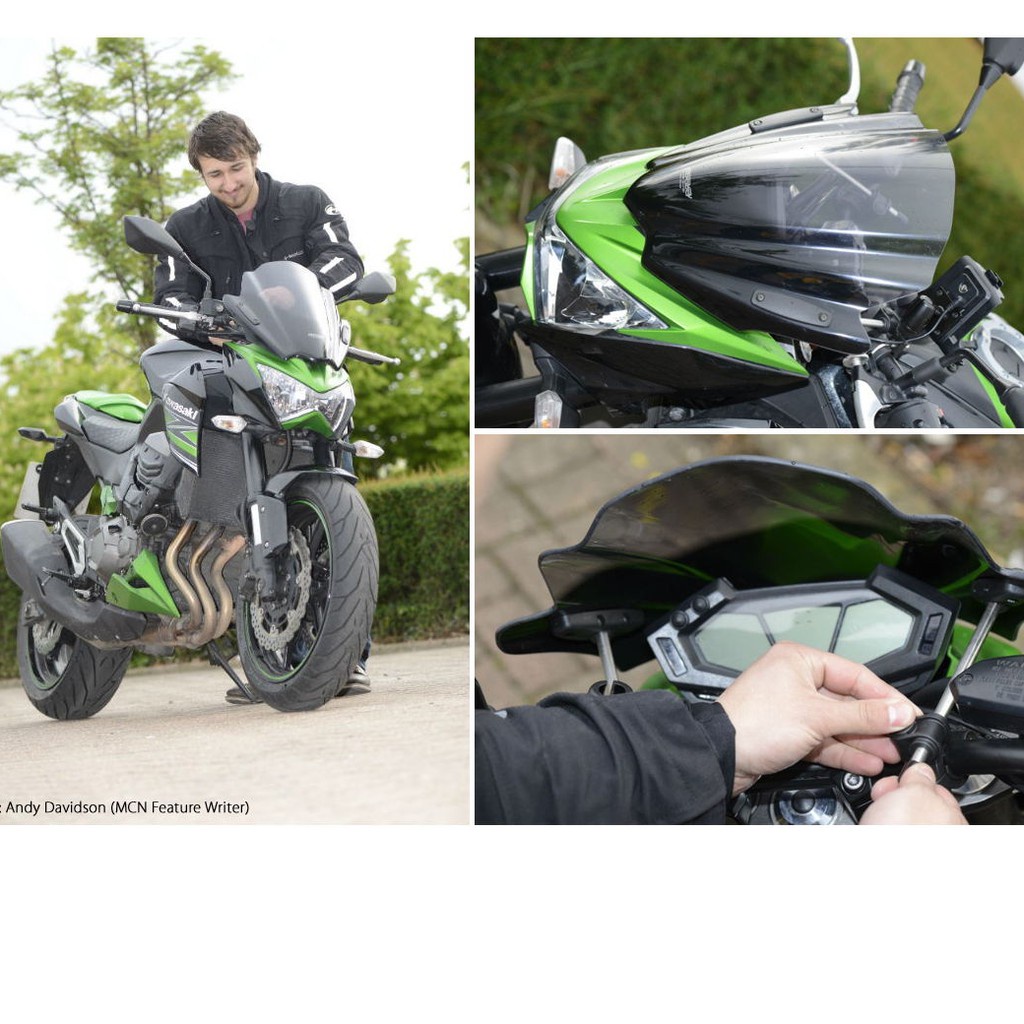 Windshield Universal Naked Bike | Shopee Malaysia