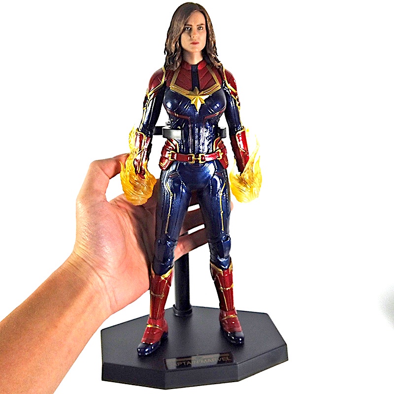 Crazy Toys Captain Marvel 1/6 Statue Action Figure 30cm Team of ...