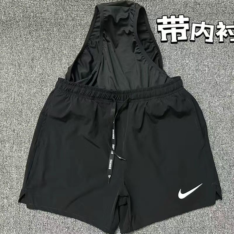 Men's and women's track and field fitness training shorts quick-drying ...