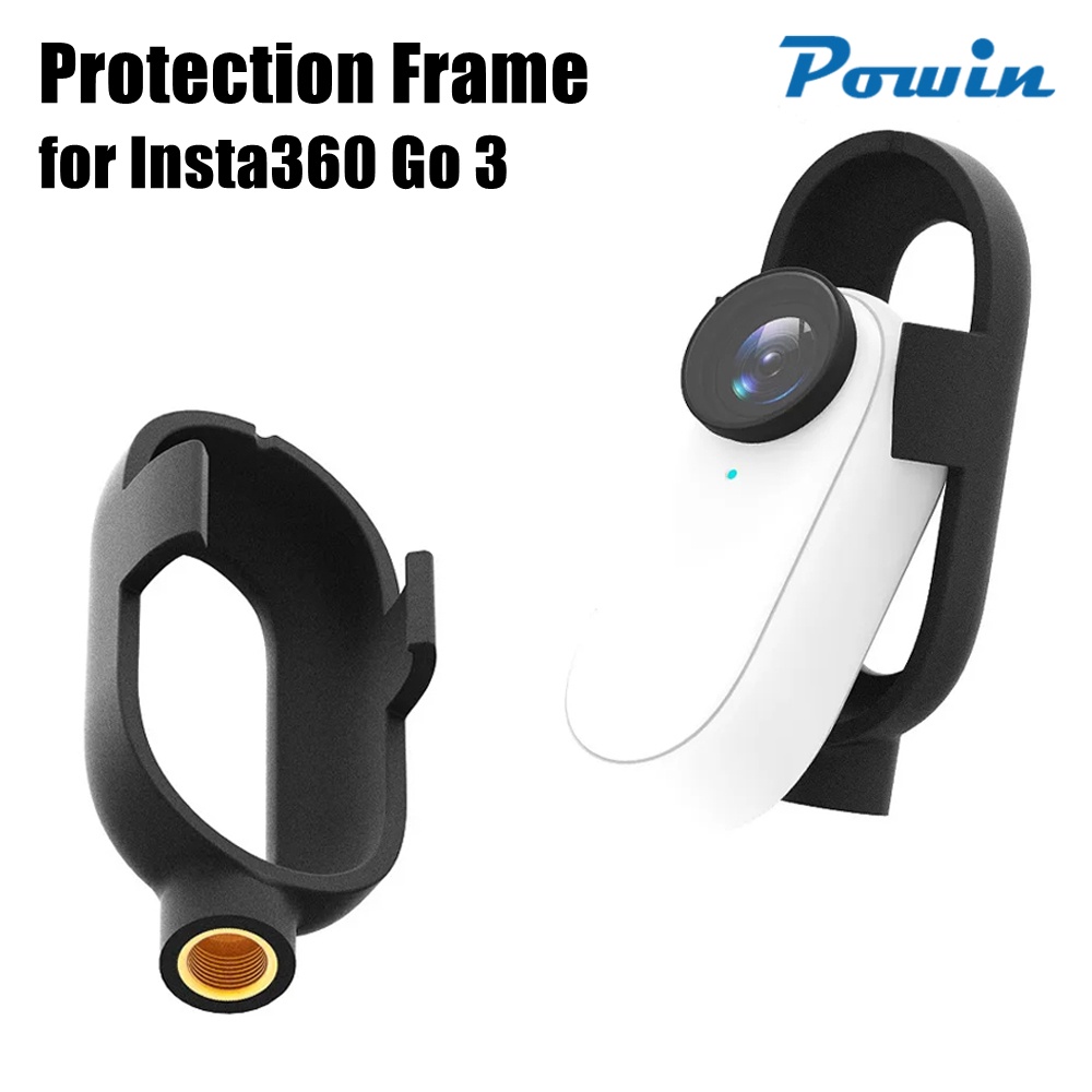 Insta360 Go 3 Plastic Protection Frame Case Anti-shake 1/4" Mount ...