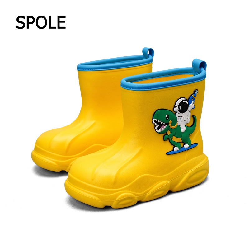 Kids Rain Boot Rubber Shoe Kasut Kebun Getah Budak Children Rain Boots ...