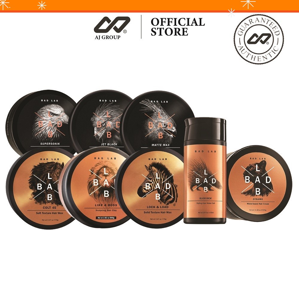 Bad Lab Pomade Hair Wax Clay Cream | Shopee Malaysia