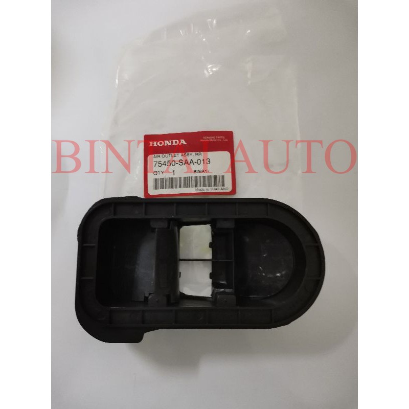 *ORIGINAL HONDA T5A JAZZ 14/17 REAR/BELAKANG FENDER AIR GRILLE OUTLET ...