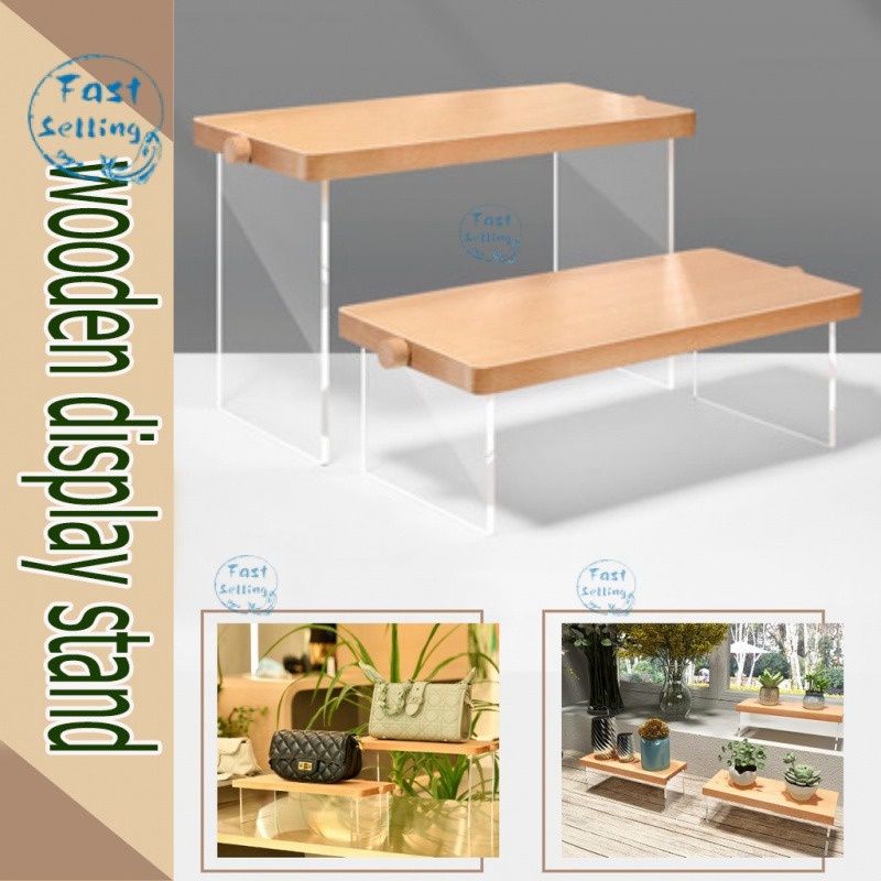 Acrylic U-Shape Display Stand, Shoes Display Stand Rack Beech Display ...