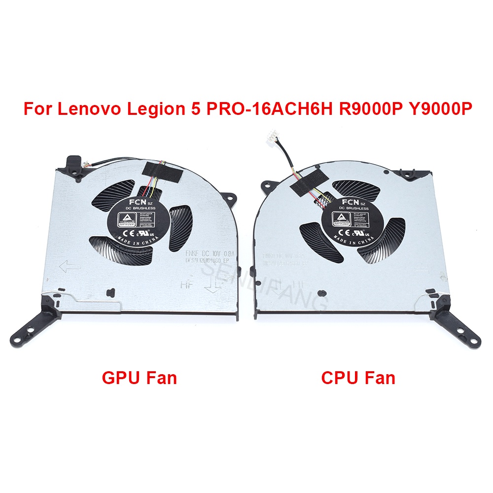 New CPU Cooling Fan For Lenovo Legion 5 PRO-16ACH6H R9000P Y9000P ...