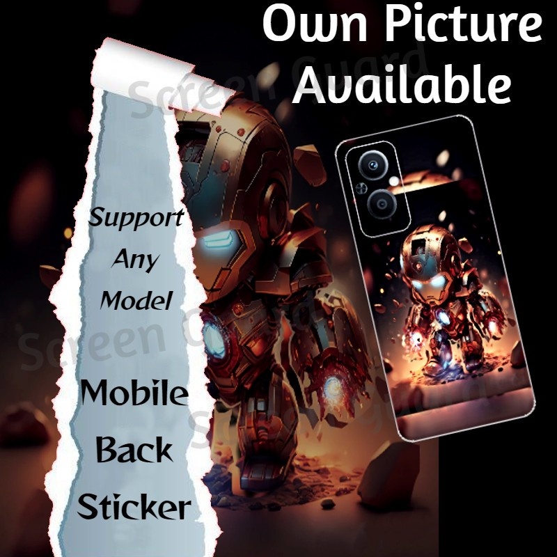 Honor Magic 5 / V / Vs / X8a DIY Phone Back Sticker for All model Back ...