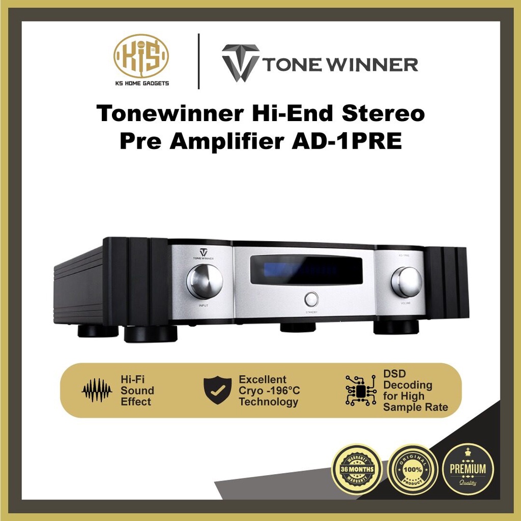 Tonewinner AD-1PRE (SE) Hi-End Stereo Pre Amplifier | Shopee Malaysia