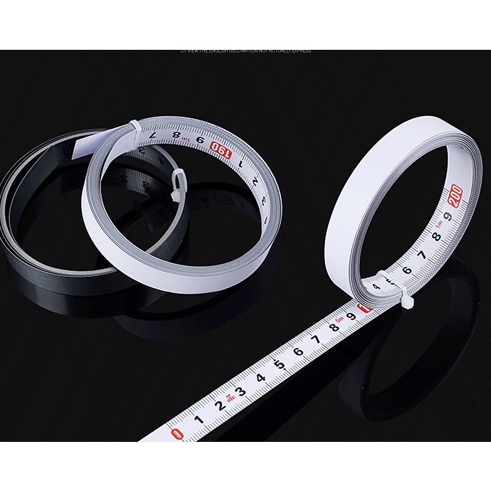 Adhesive Ruler Can Be Pasted a Scale Stickers with Adhesive Metal ...