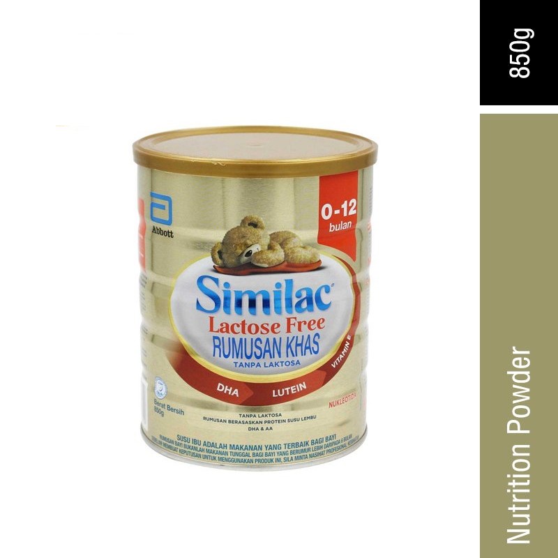 SIMILAC GOLD LF 850G 0 -12 BULAN | Shopee Malaysia