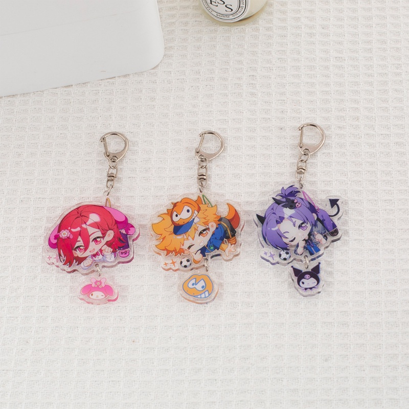 Blue Lock Anime Keychain Women Bachira Meguru Mikage Reo Nagi Seishiro ...