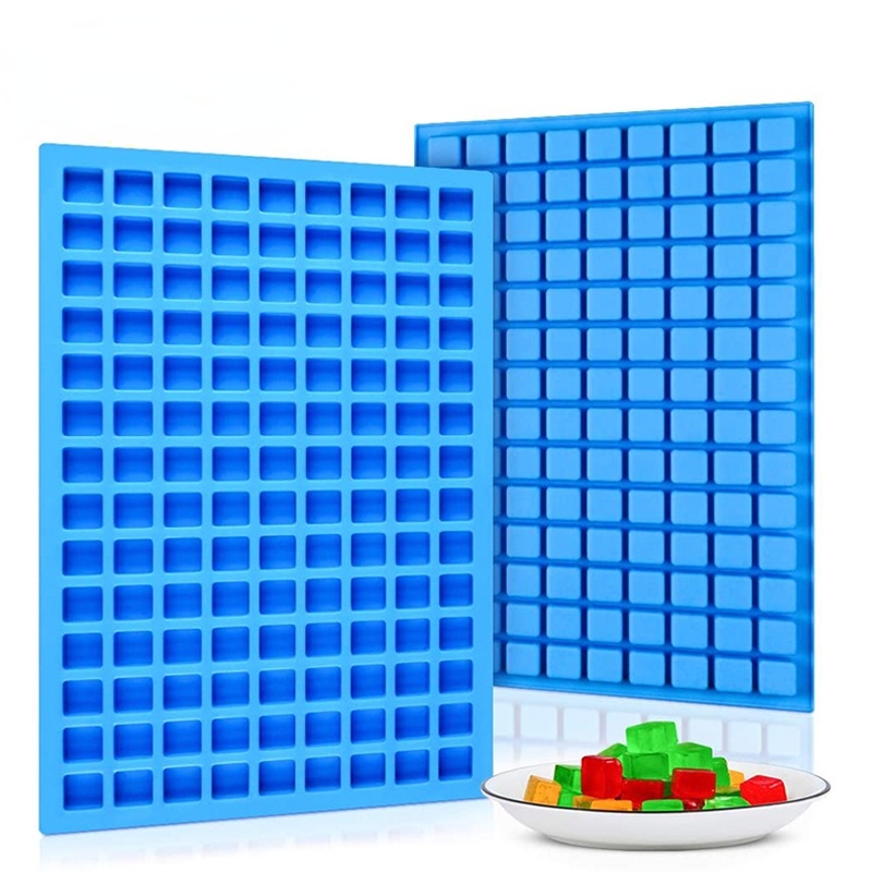 126 Cavities Square Silicone Molds Mini Cheese Molds Hard Candy ...