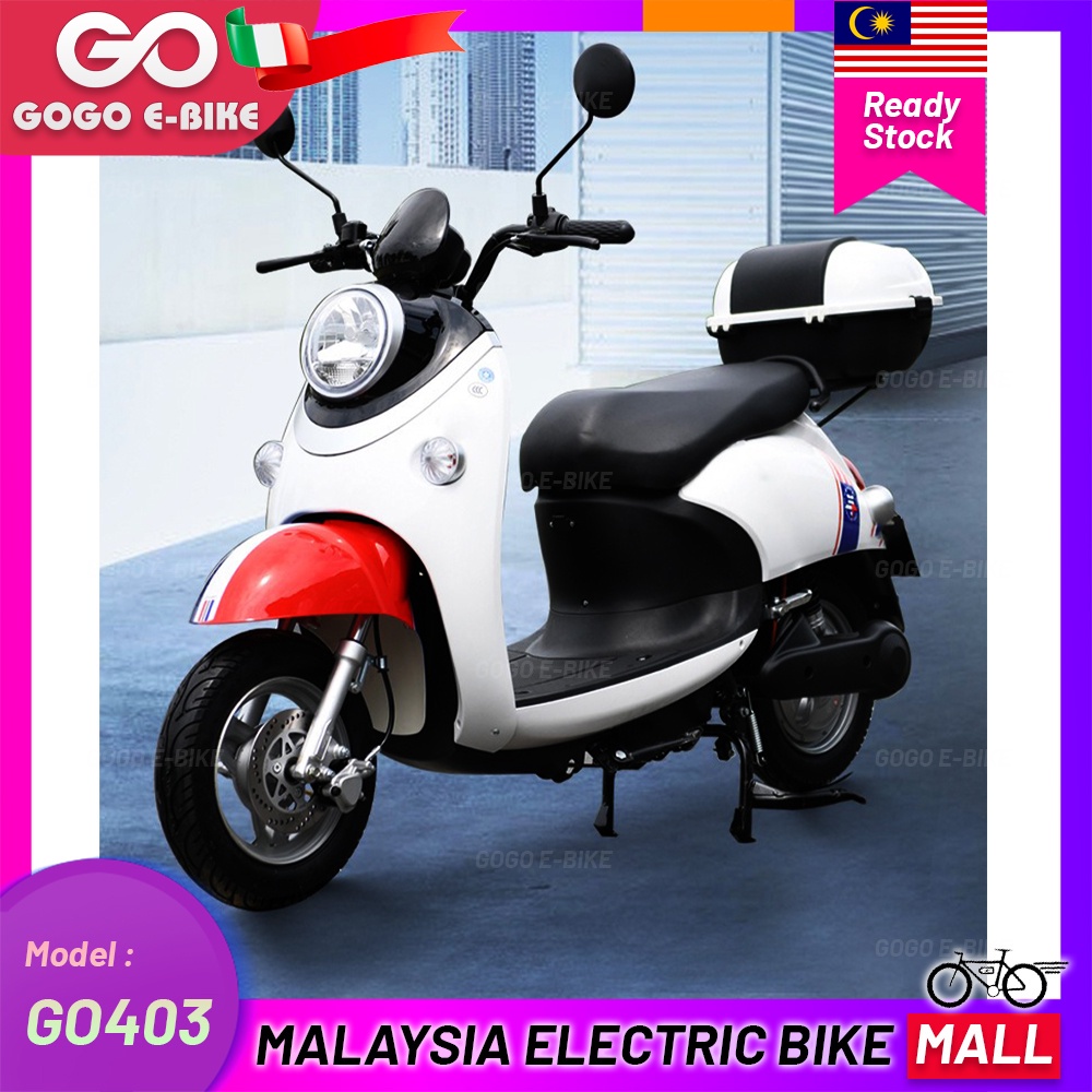 (GO403) GOGO E-BIKE MALAYSIA READY STOCK ELECTRIC BIKE SCOOTER ...