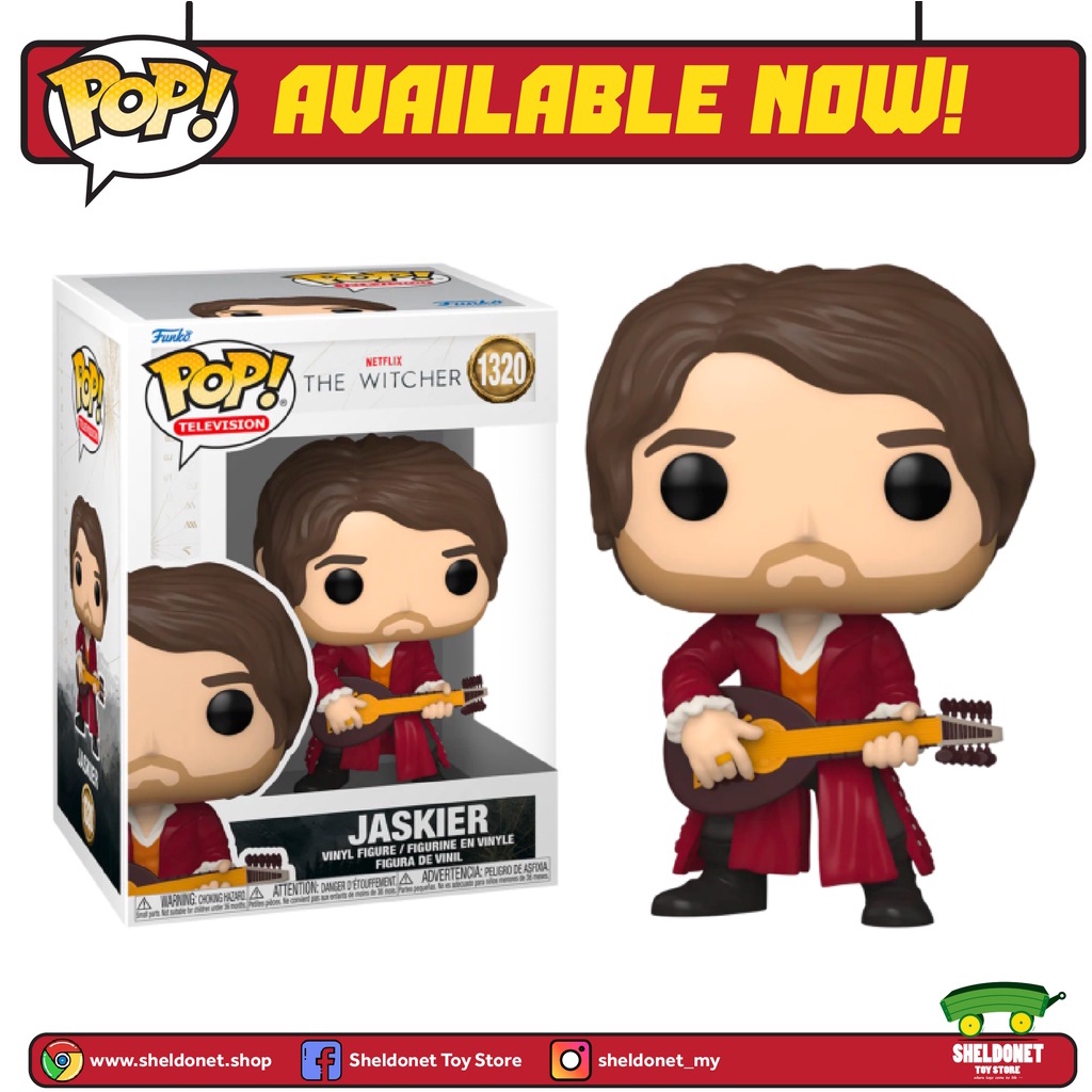 Funko Pop! TV: Witcher (Season 2) - Jaskier | Shopee Malaysia