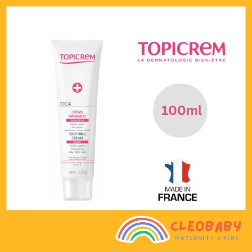 Topicrem Cica Soothing Cream 40ml / 100ml | Shopee Malaysia