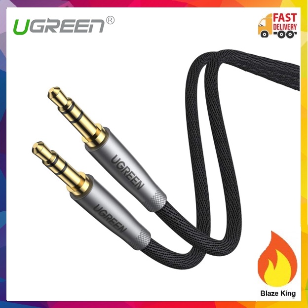 UGREEN 3.5mm Aux Cable 4 Pole TRRS 4-Conductor Auxiliary Male to Male Stereo Jack HiFi | Shopee ...