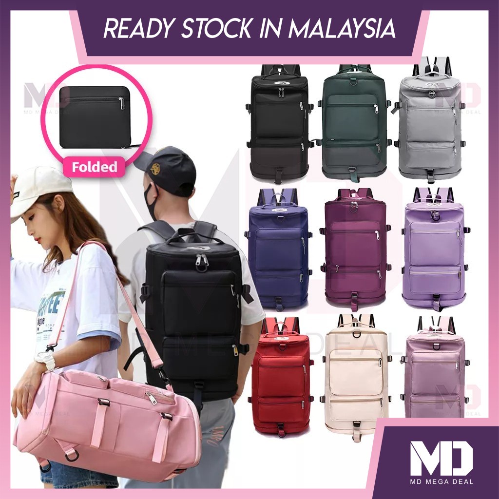 《Mega Deal》Travel Bagpack Unisex Travel Backpack Woman Travel Beg Baju ...