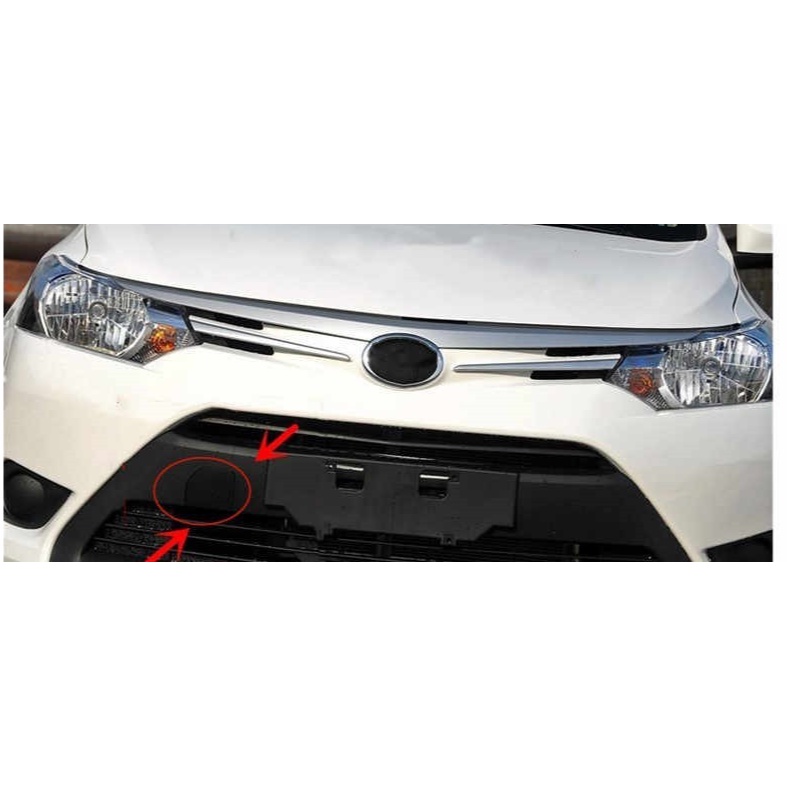 Front Bumper Towing Hook Cover / VIOS NCP150 Front Bumper Towing Cover ...