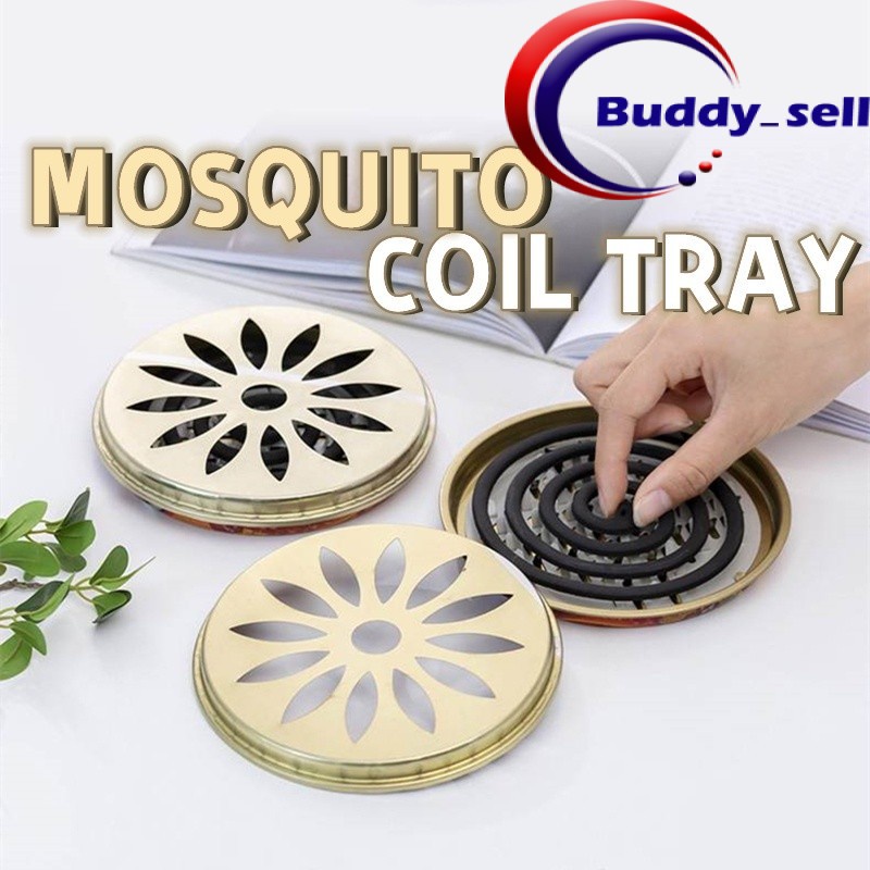 Anti-Scalding Mosquito Repellent Container Coil Tray With Cover ...