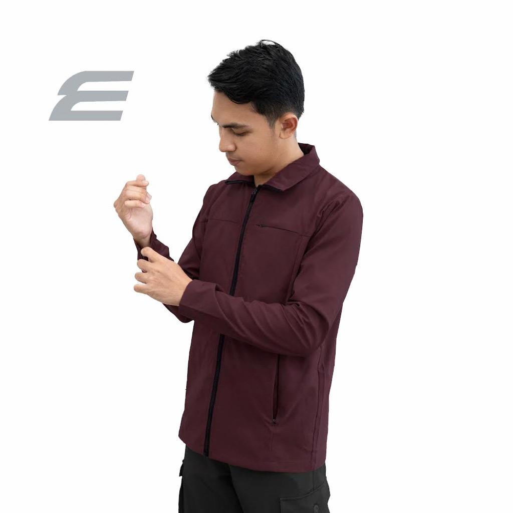 ELGINI E16181 Jaket Bergaya S-XXL | Stylish Jacket | Shopee Malaysia