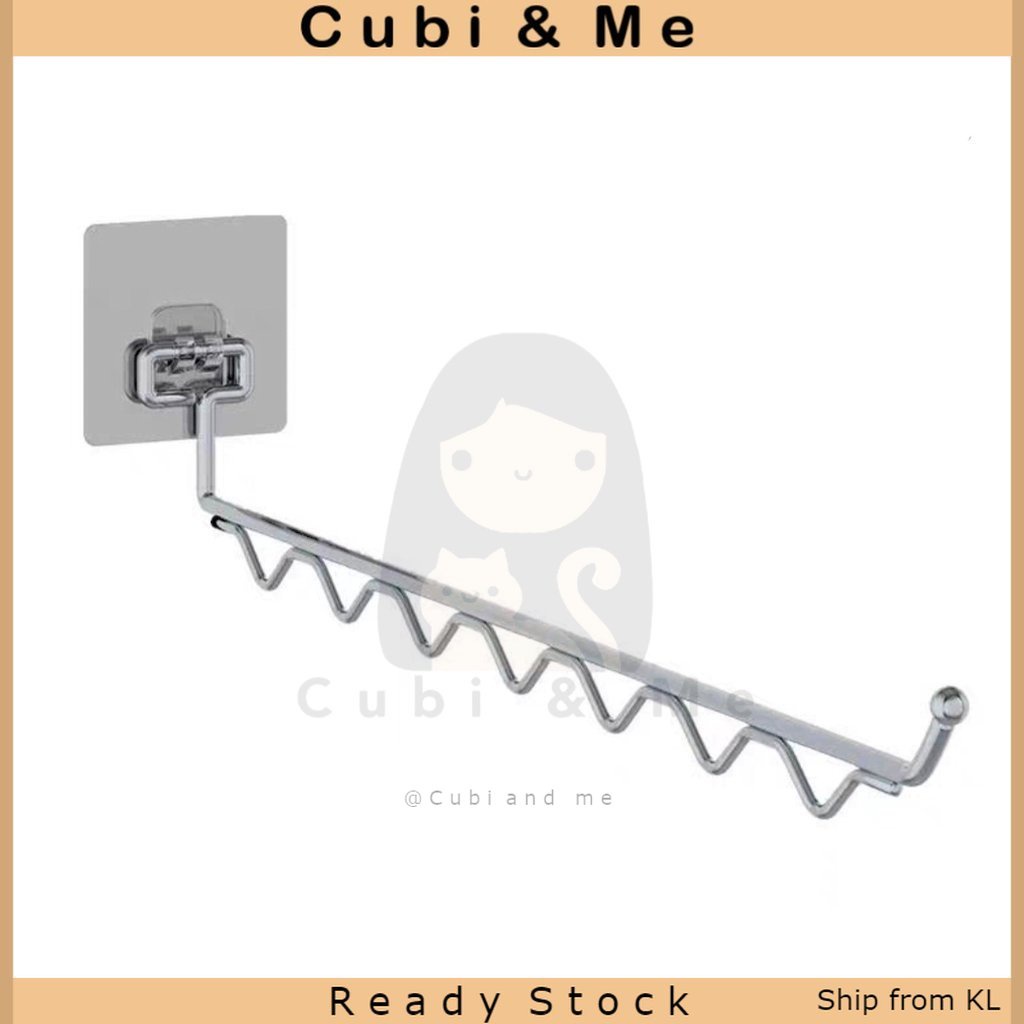 C&M Stainless Steel Folding Drying Racks Invisible Free Perforated ...