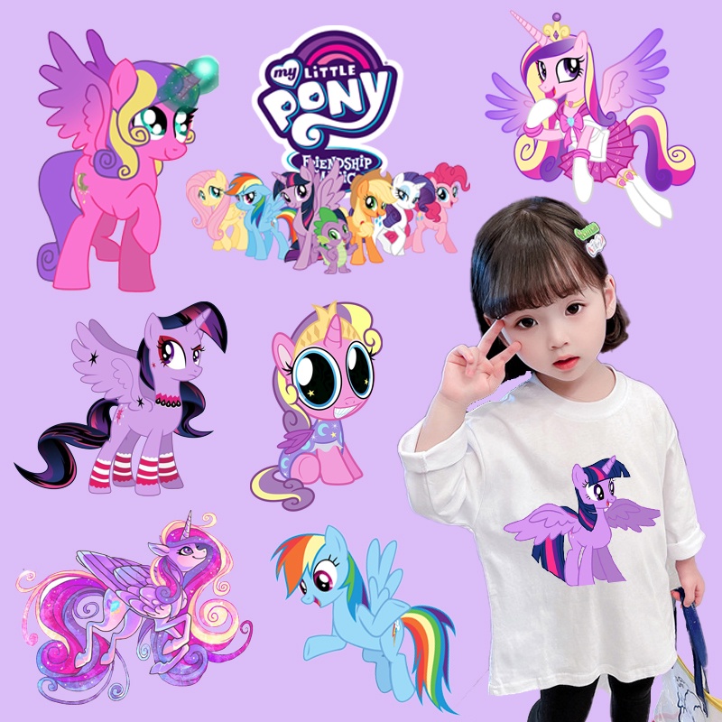 My Little Pony Heat Transfer Sticker Twilight Sparkle Clothes DIY ...