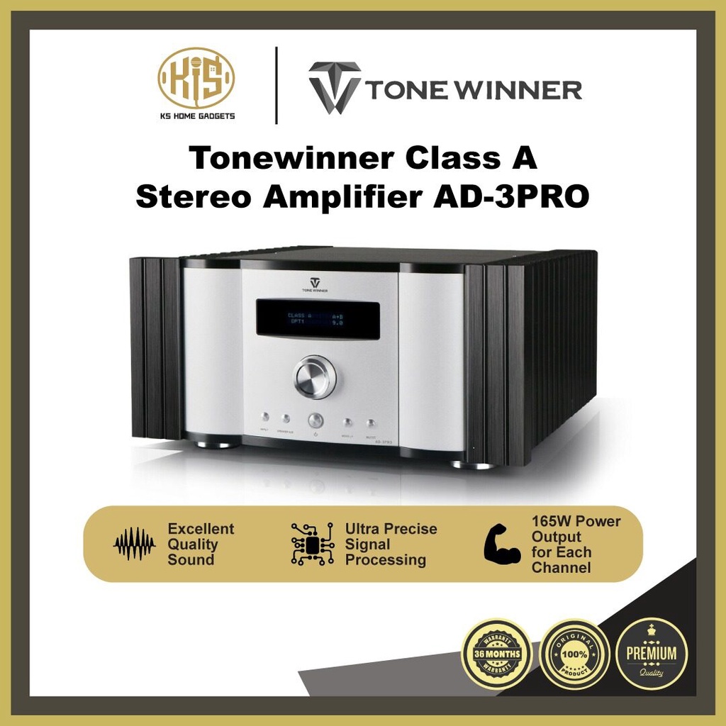 ToneWinner AD-3PRO Class A Stereo Amplifier | Shopee Malaysia