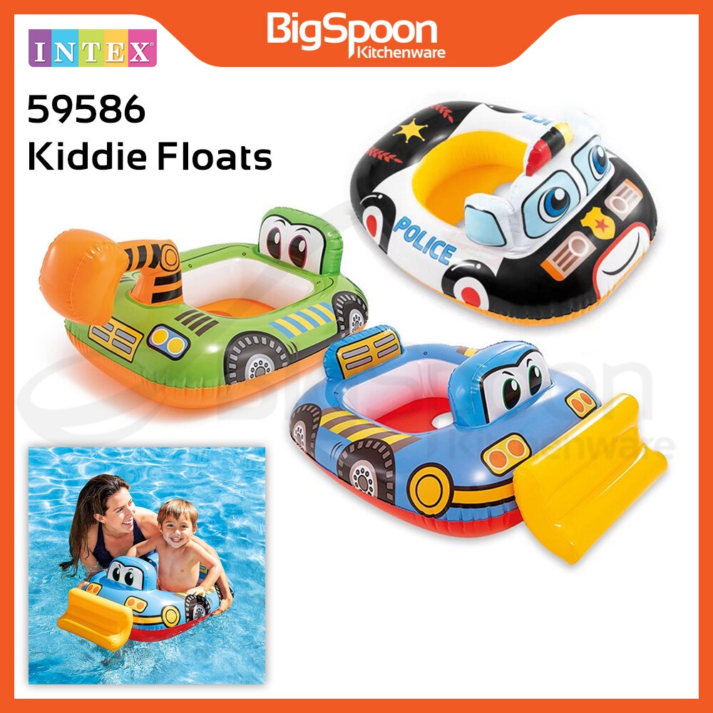 INTEX 59586 Kiddie Floats Vehicle Inflatable Swim Rings | Kids Swimming ...