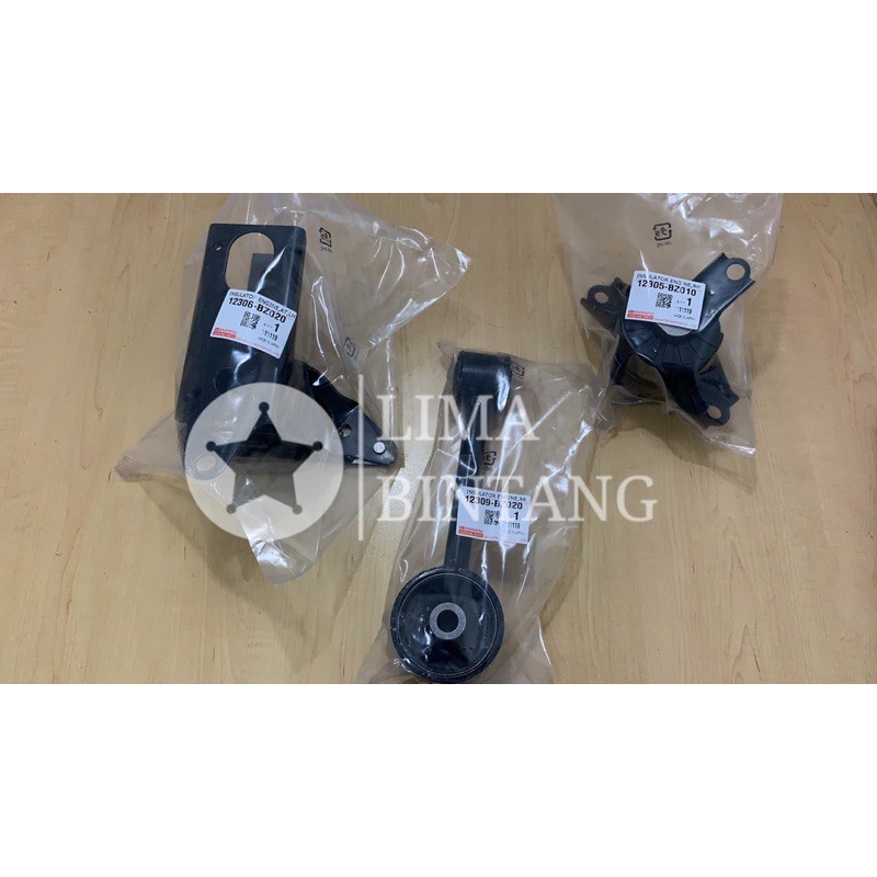Perodua Myvi 1.0 1.3 Auto Manual Engine Mounting Set (Daihatsu Oem) 3 ...
