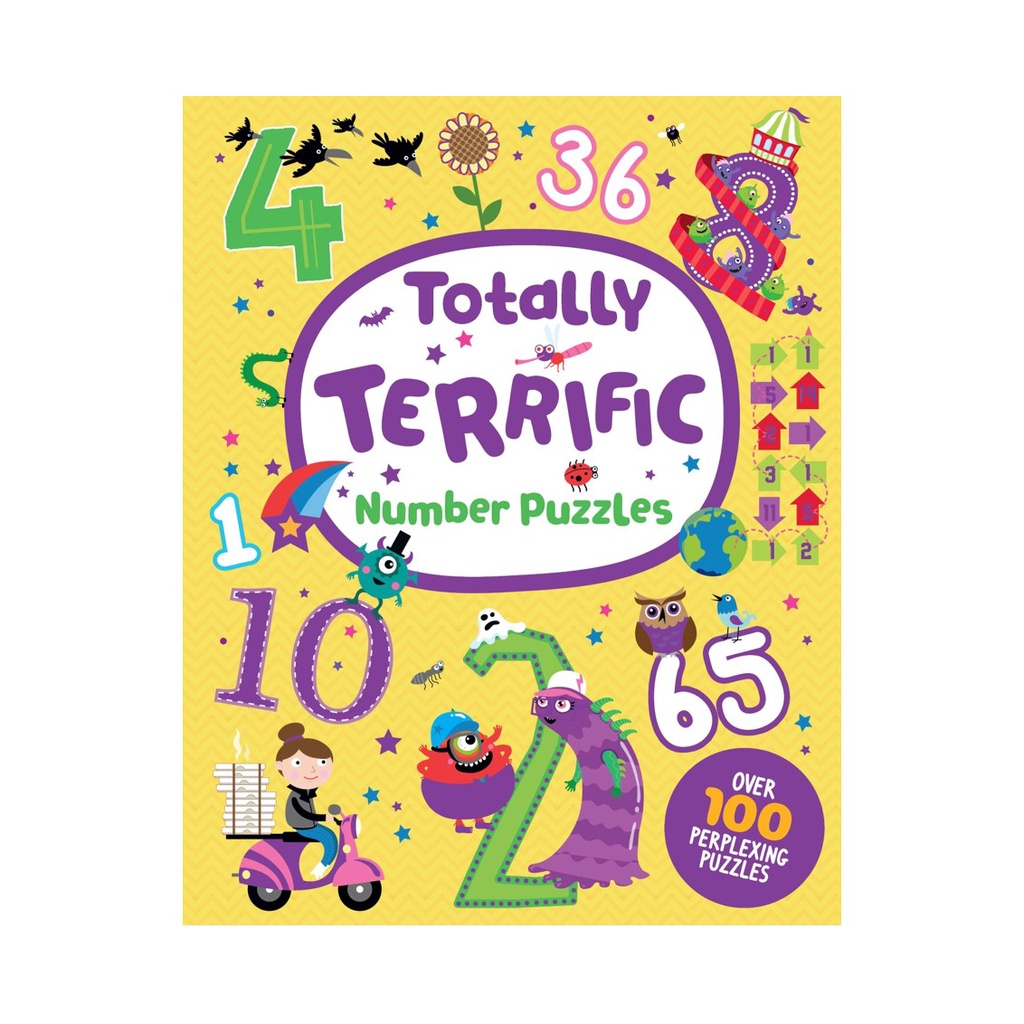 Totally Terrific Numbers Big Activity Book 100+ Puzzles For Kids To ...