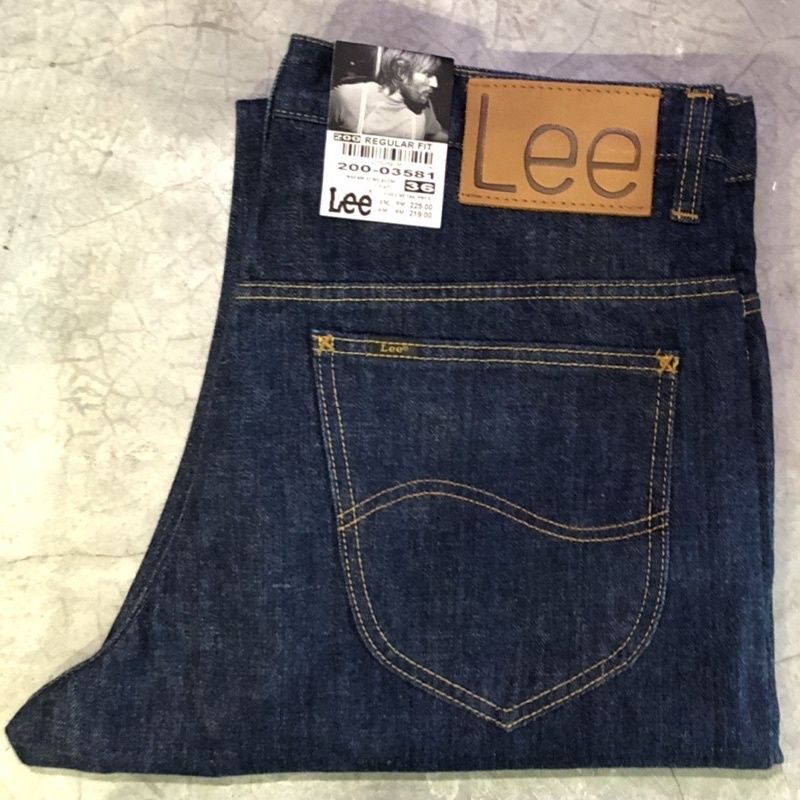 LEE 200 CLASSIC REGULAR FIT SELVEDGE BIG SIZE JEANS ( 200-03581 ...