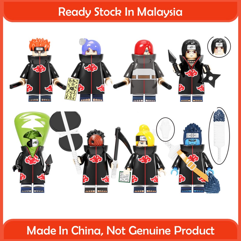Naruto Shippuden Lego Mini Figure Building Block Collection CY1005 ...