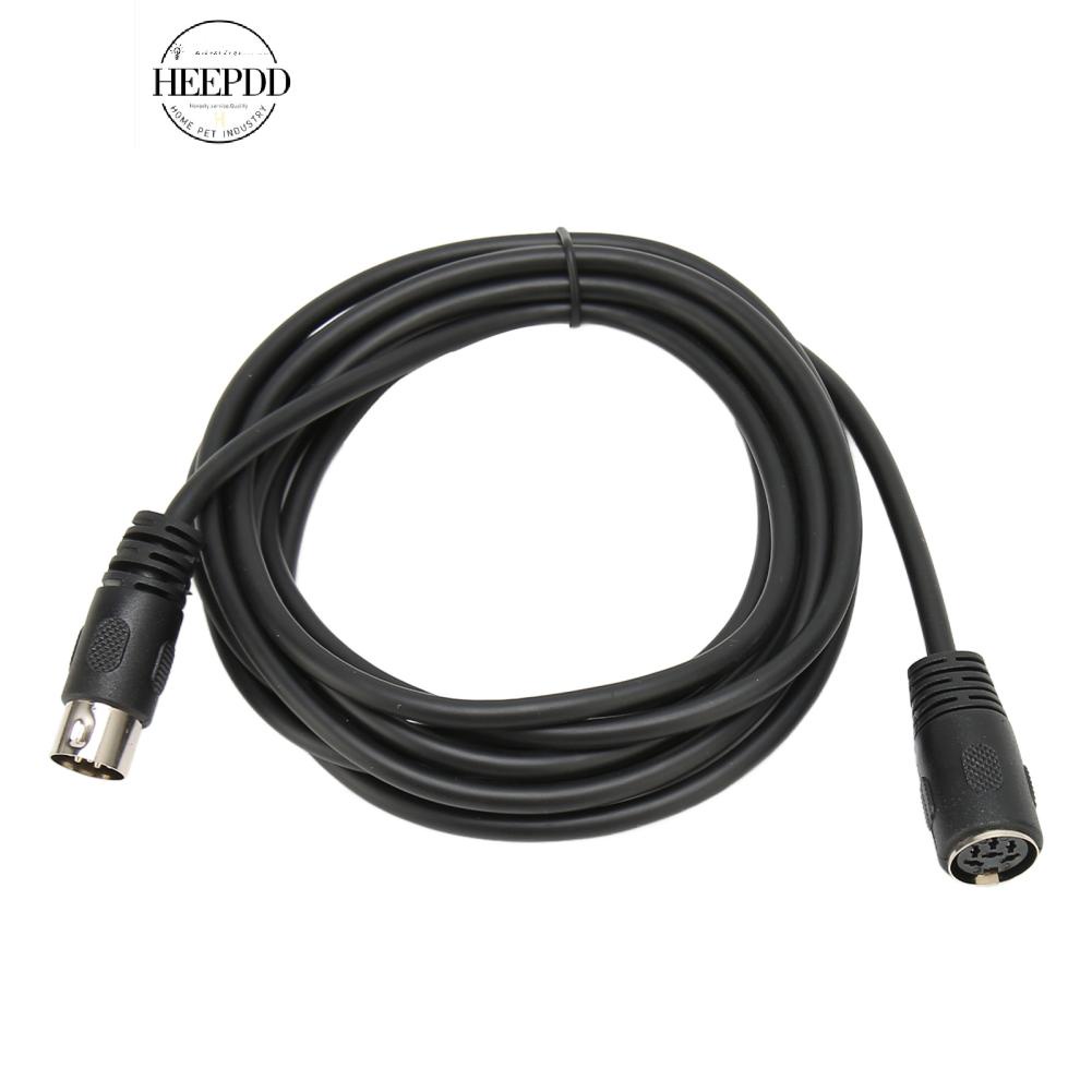 Skill DIN 6 Pin Extension Cable Male To Female Data Signal Connection ...