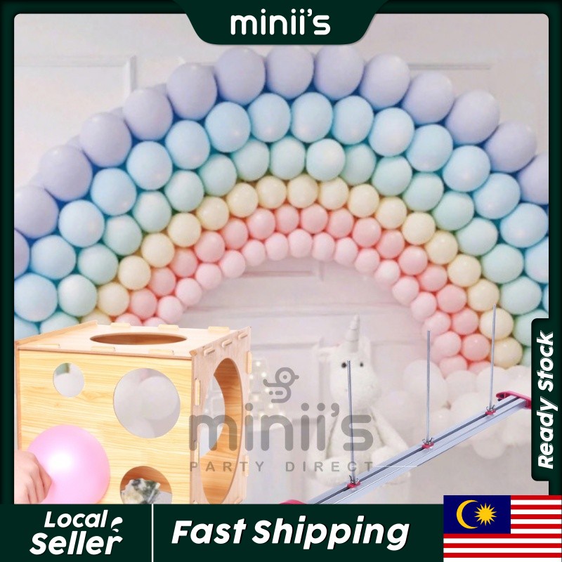 Miniis Balloon Size Measurement Tool Metal Ruler Adjustable Balloon ...