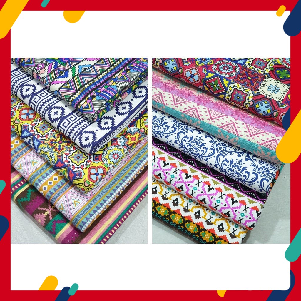 Kain Tebal Cotton Canvas Kain Fabric Kain Canvas Cotton Canvas Fabric ...