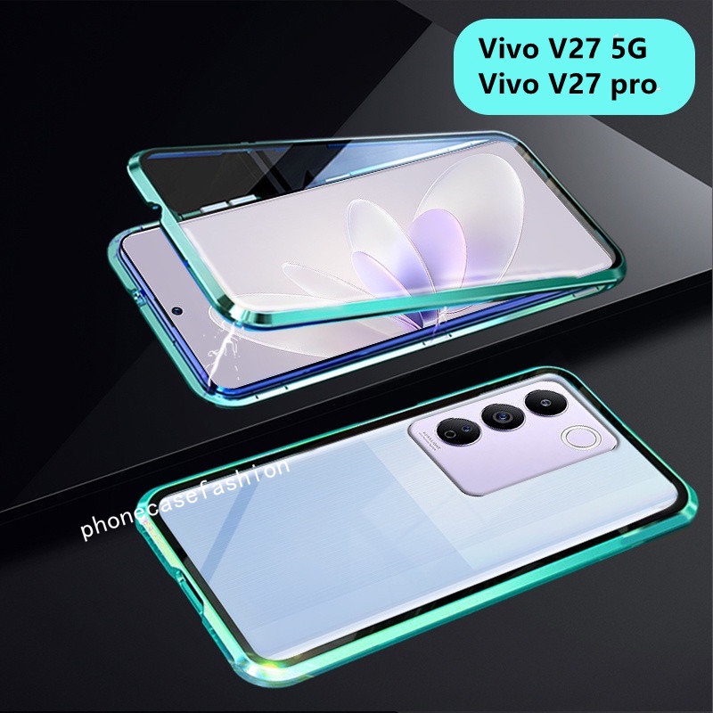 Magnetic Metal Phone Case For vivo V29 V27 pro 5G 2023 V27pro ...