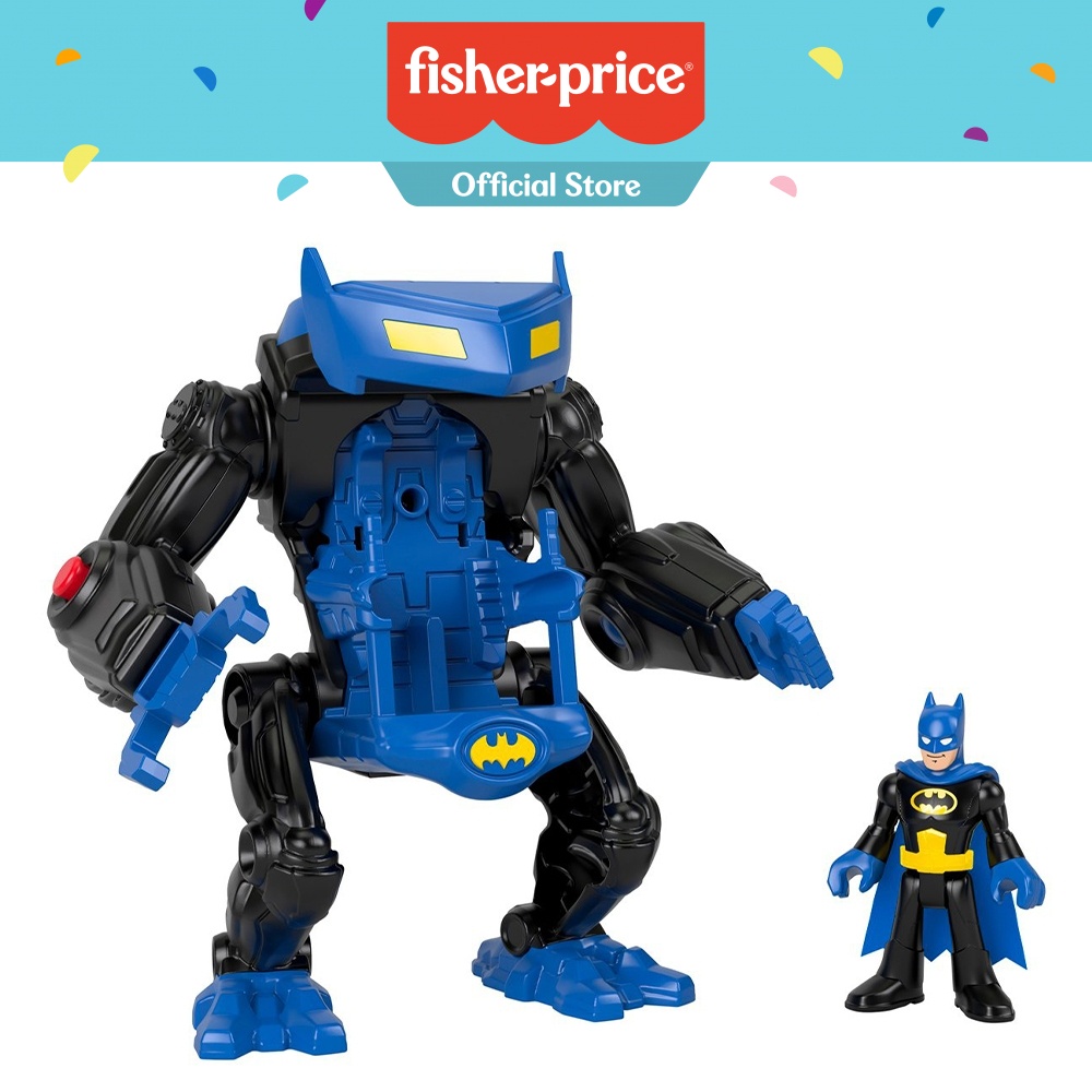Imaginext DC Super Friends Batman Battling Robot (M5649) | Shopee Malaysia