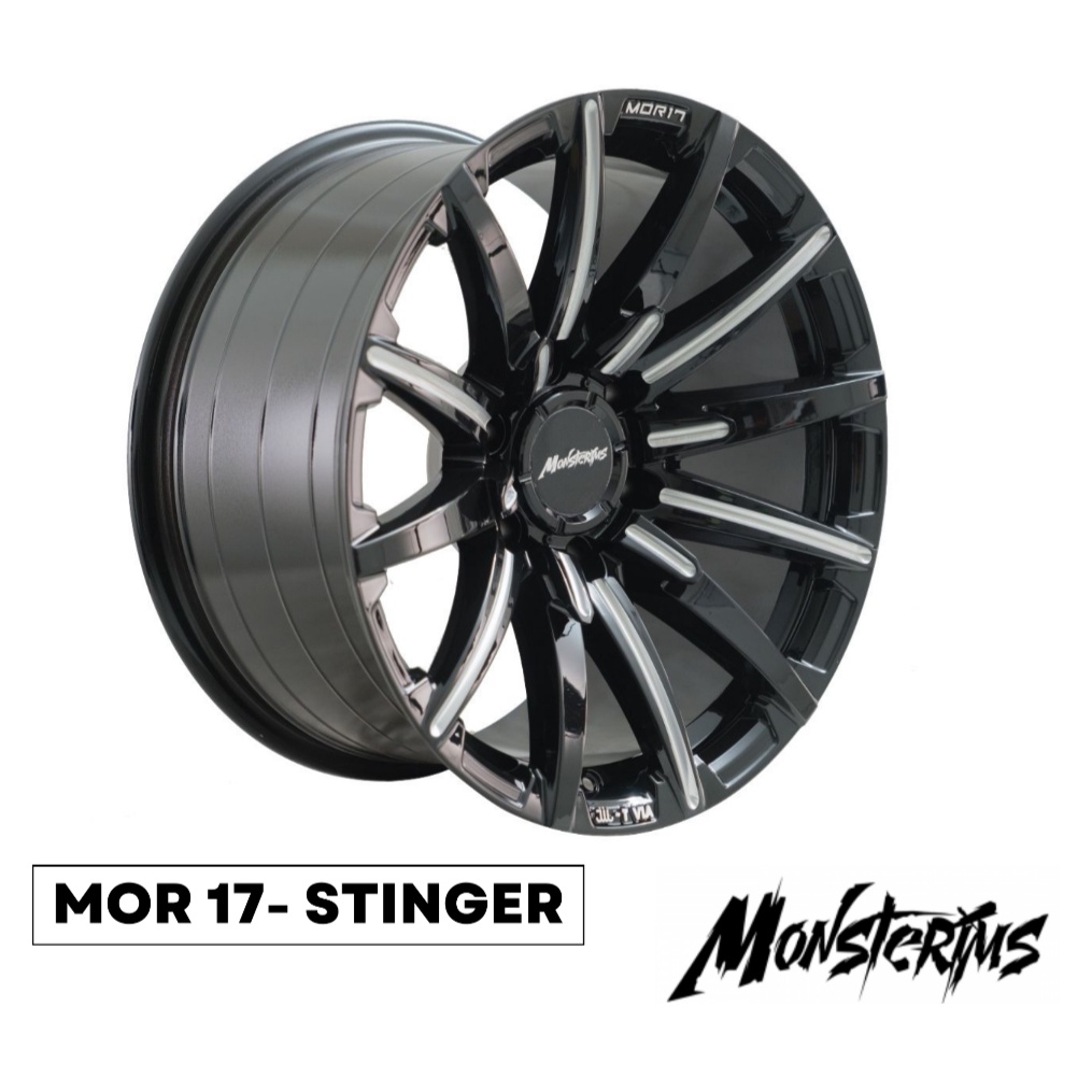 MOR-17 STINGER Monsterims Off Road Rim 4x4 Rim Original Monsterims 18 ...