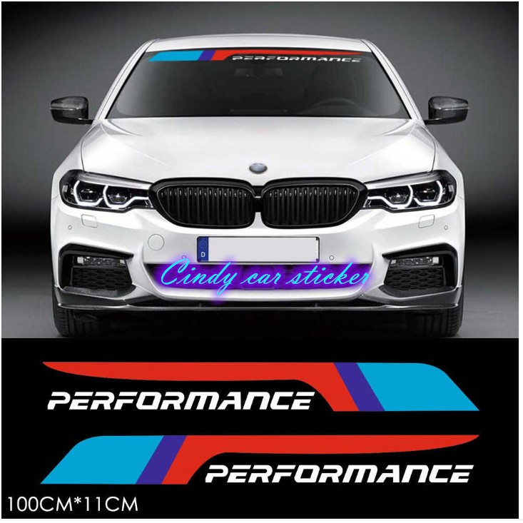 bmw m performance front windscreen sticker | Shopee Malaysia