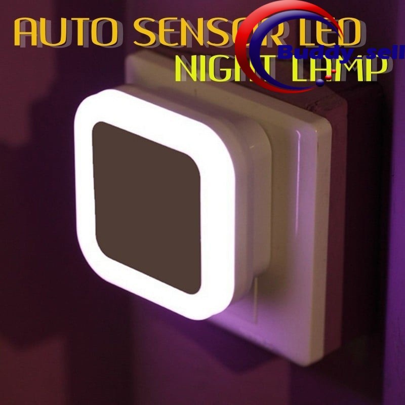 Mini Night Lights Auto Sensor LED Night Light On OFF Lamps Children ...