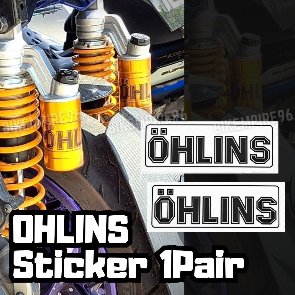 Ohlins Sticker 1Pair Quality 100%Good Quality Fork Sticker Absorber ...