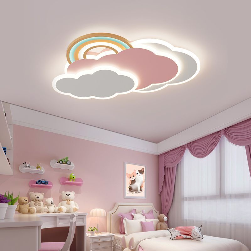 Cloud led Ceiling Light Nordic Creative Children's Room Light Modern ...