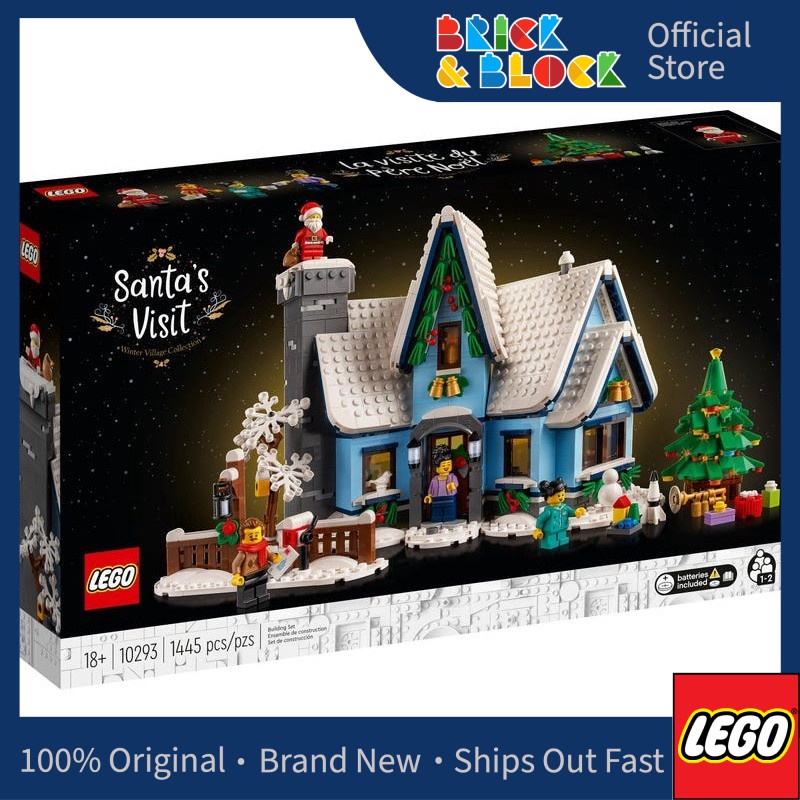 LEGO 10293 Santa's Visit | LEGO Creator Expert | Shopee Malaysia