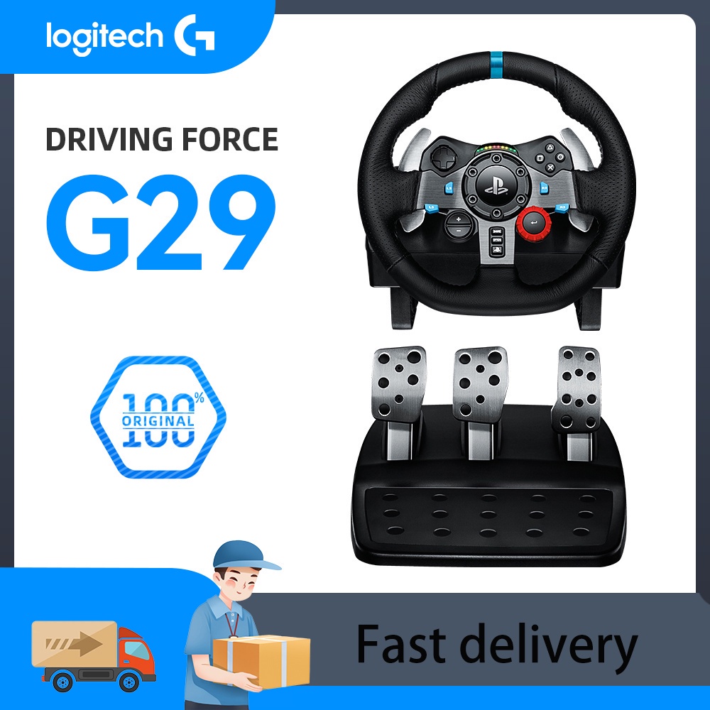 （second-hand）Logitech G Dual-Motor Feedback Driving Force G29 Gaming ...
