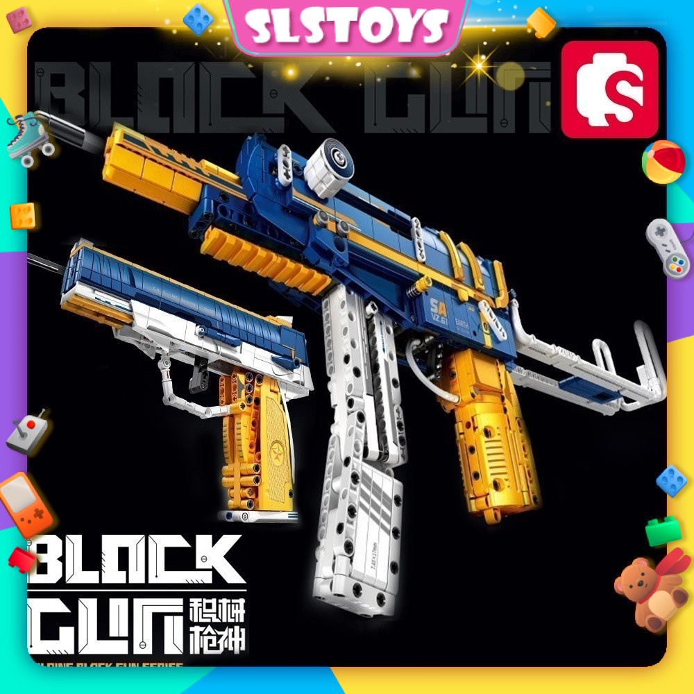 Sembo Block 702039 / 702920 Block Gun Series Gift Display Stand ...