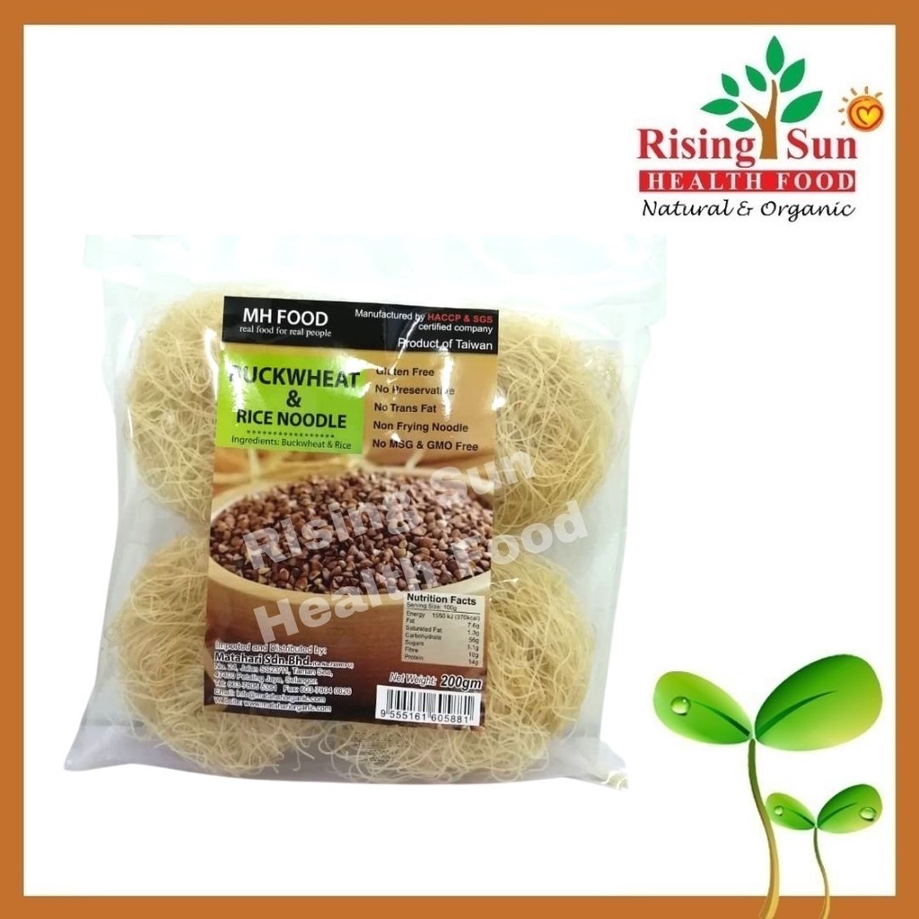 Mh Food Buckwheat & Rice Noodle 200G | Shopee Malaysia