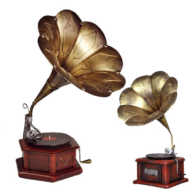 Vintage Wrought Iron Antique Retro Jukebox Phonograph Photography Props ...