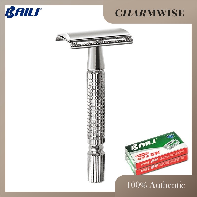 Baili BT171 Double Edge Safety Razor (Entry-Level) – Zinc Alloy – 1 ...