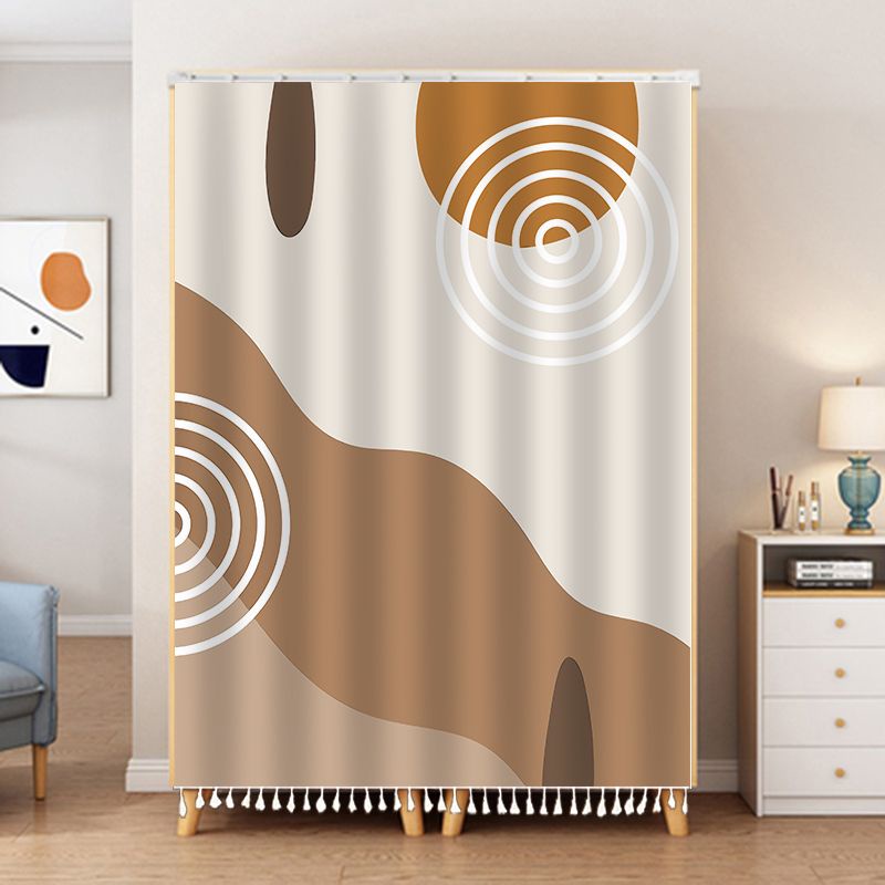 Cabinet Shielding Curtain Bookcase Door Curtain Sundry Slide Pull ...