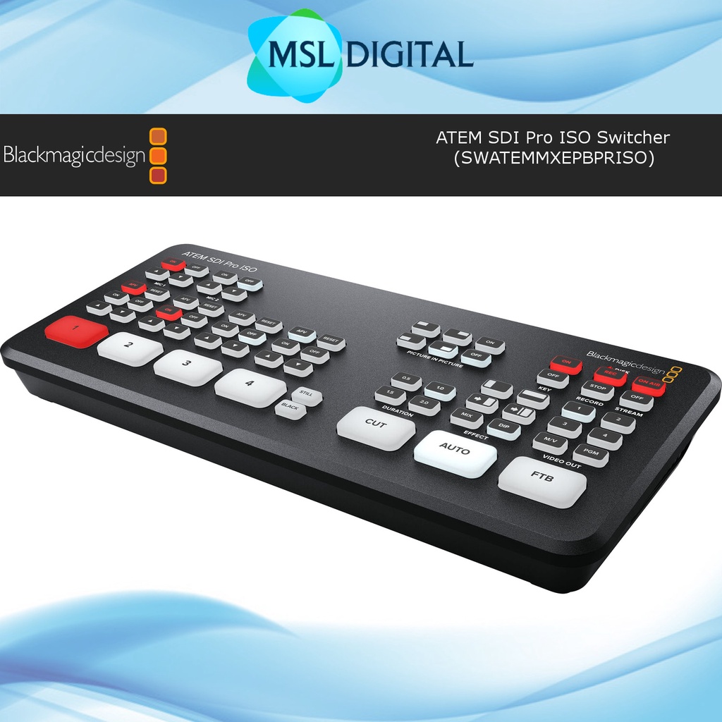 Blackmagic Design ATEM SDI Pro ISO Switcher - SWATEMMXEPBPRISO | Shopee ...
